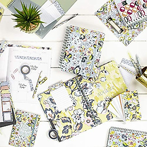 Vera Bradley Black Ink Pen Set of 3, Colorful Retractable Pens, Plastic Click Pens with Zip Pouch, Summer 20 Medley