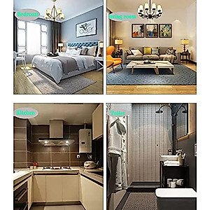 4 Gallon Trash Bag,100 Counts Thicken Value Small Trash Bags,Small Colorful Garbage Bags with Handle for Home Office Kitchen Bathroom Trash Can