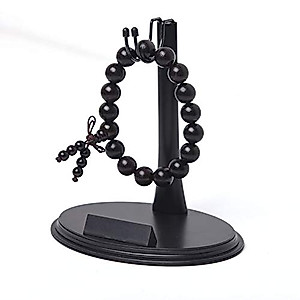 aokur 5Pcs Plastic 12inch Toys Doll Stand Holder Doll Accessories 1/6 Scape U Shape Action Figures Base Display Stand for Sideshow Figures Black