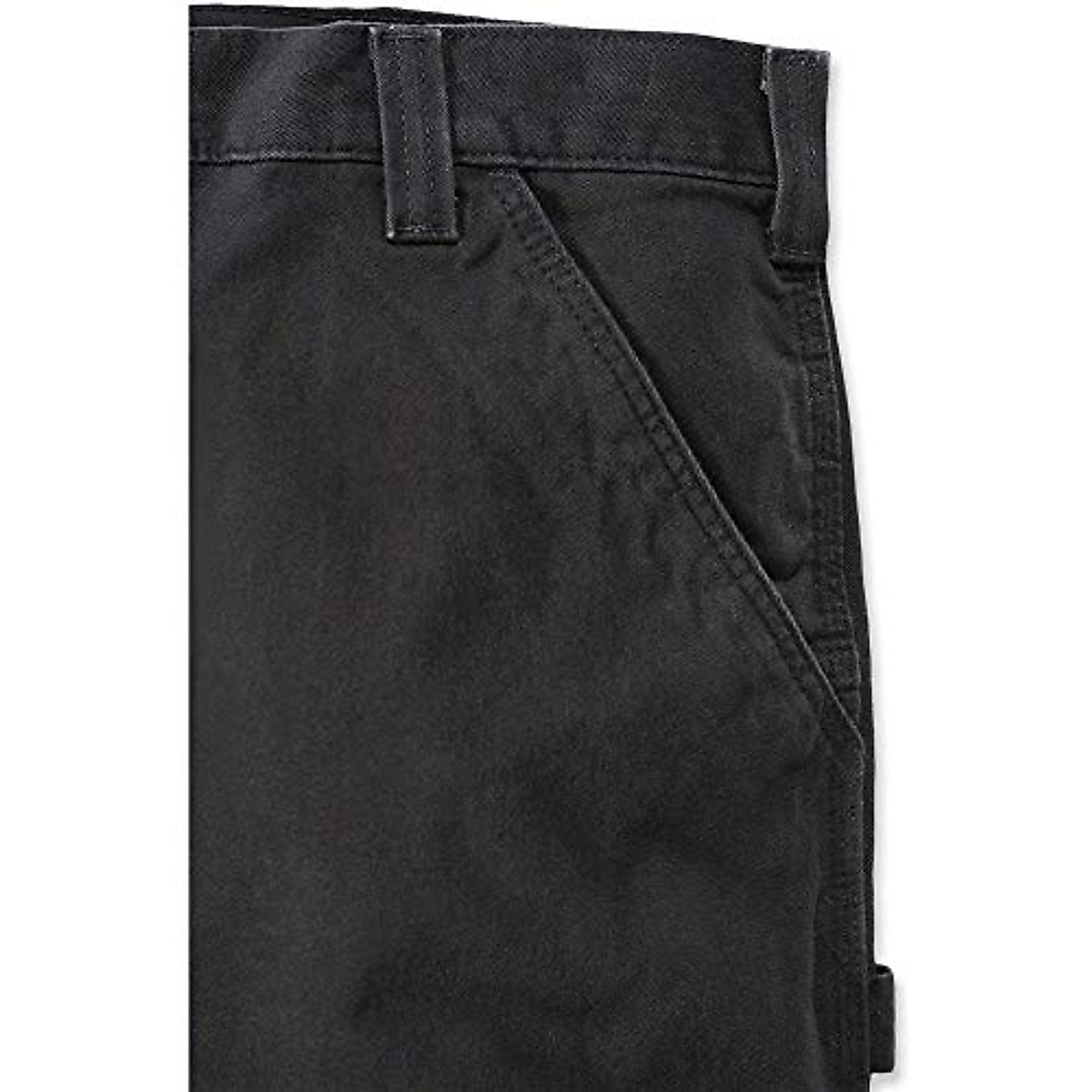 Carhartt Men's Relaxed Fit Twill Utility Work Pant, Black, 34W x 32L