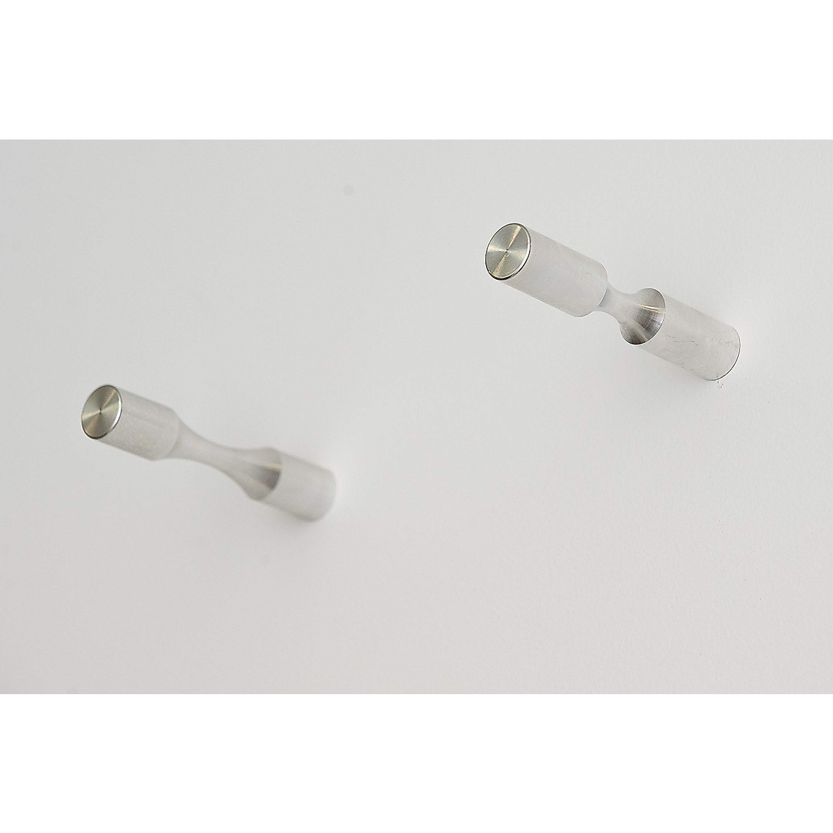 VintageView Vino Pins Magnum Wine Bottle Kits for Wood/Stud Mounting (Milled Aluminum, 1 Bottle)