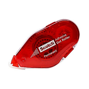 Scotch Tape Runner, Double Sided Tape Roller, .31 in x 49 ft, 1/Pack