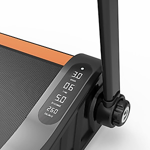 WILDKEN Walking Pad, Folding Treadmill Under Desk with Handlebar & Ergonomic 10% Incline, Home Treadmill 2 in 1 Walking and Jogging with Remote Control LCD Display for Home Gym Indoor Office use