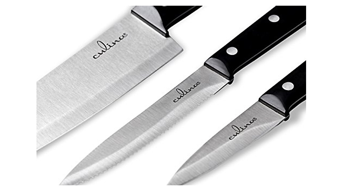 Culina 3-Piece Chef Knife Set - Quality Cutlery Starter Set