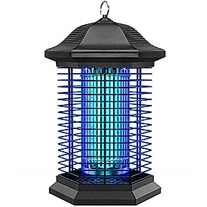 Amufer Bug Zapper Mosquito Zapper for Outdoor & Indoor,Upgraded 3 Mosquito Killing Technologies, 2 Safety Protection Technologies, Mosquito Killing Efficiency of 99.99%,Perfect for Home, Yard, Patio