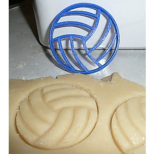 VOLLEYBALL SPORT SMALL DETAILED COOKIE CUTTER MADE IN USA PR270