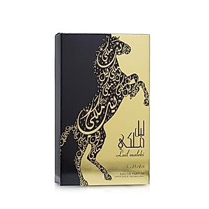 Lattafa Perfumes Lail Maleki for Unisex Eau de Parfum Spray, 3.4 Ounce