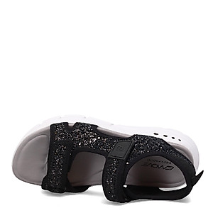 Easy Spirit Women's MAISON3 Sport Sandal, Black, 10