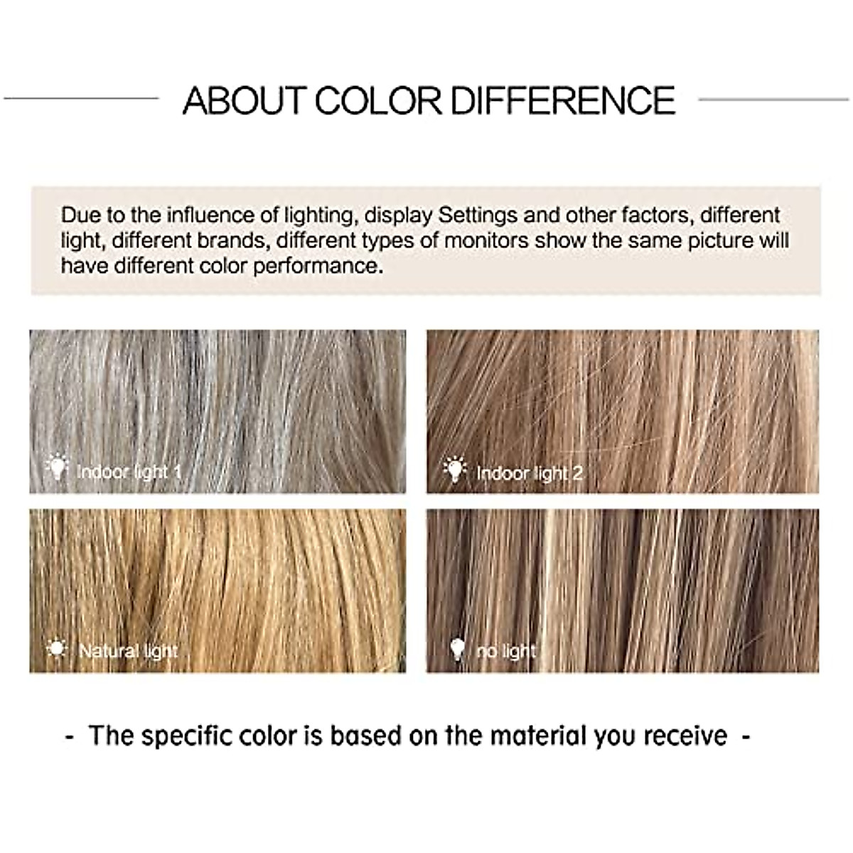 OMELPIS Stylish Long Blonde with Highlights Wavy Wig Middle Part Curly Natural Heat Resistant Fiber Synthetic Wig for Women Girls Daily Party Holiday Festival Chrismas Travel Use (26 Inches/66cm)