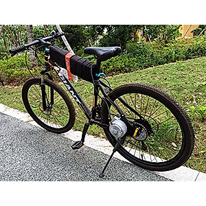 L-faster 250W Electric Conversion Kit for Common Bike Left Chain Drive Customized for Electric Geared Bicycle Derailleur（Twist Kit）