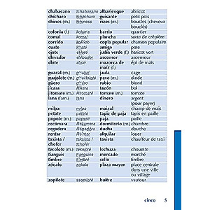 Guide de conversation L'espagnol du Mexique de poche [ Mexican Spanish for French speakers ] (Spanish Edition)