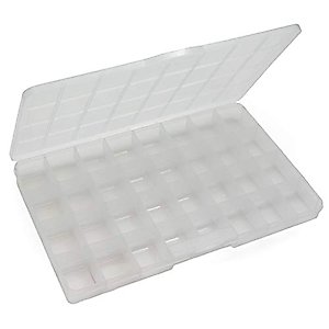 Primary Concepts, PC-7400BN Letter Tile Organizer, Plastic, Clear (Pack of 2)