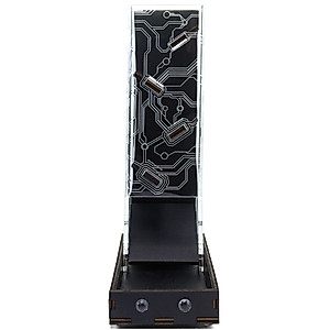 C4Labs Hi-Tech Laser Etched Dice Tower, Techno, Gaming