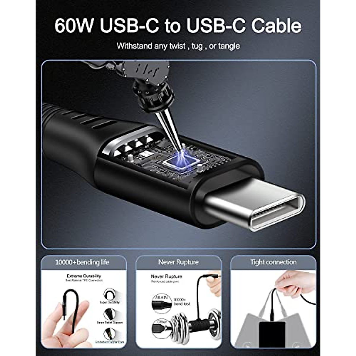 25w USB C Charger for Motorola Moto G Stylus/G Power(2022)/G Pure/G Play/G7/G200/Edge+/One 5G, Android Super Fast Charging USBC Block + USB-C to Type C Cable Samsung Galaxy A13 A03S A53 S23 S22 S21