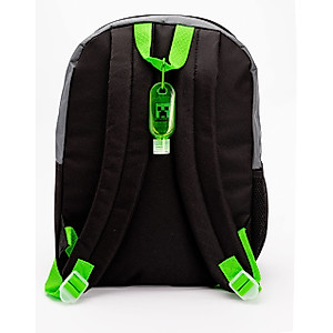 Minecraft Backpack & Lunch Box 5 Piece Rucksack Bag Gift Set Merchandise