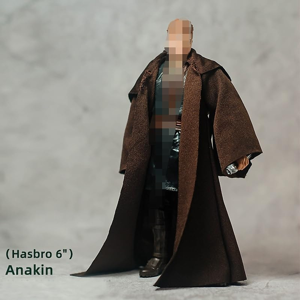 SSbeauty M 1:12 Scale Fabric Cape Robe Coat with Hat for 6" 6 inches Body Action Figure Clothes (no Figure)