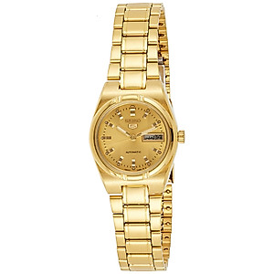 SEIKO Series 5 Automatic Gold Dial Ladies Watch SYM600