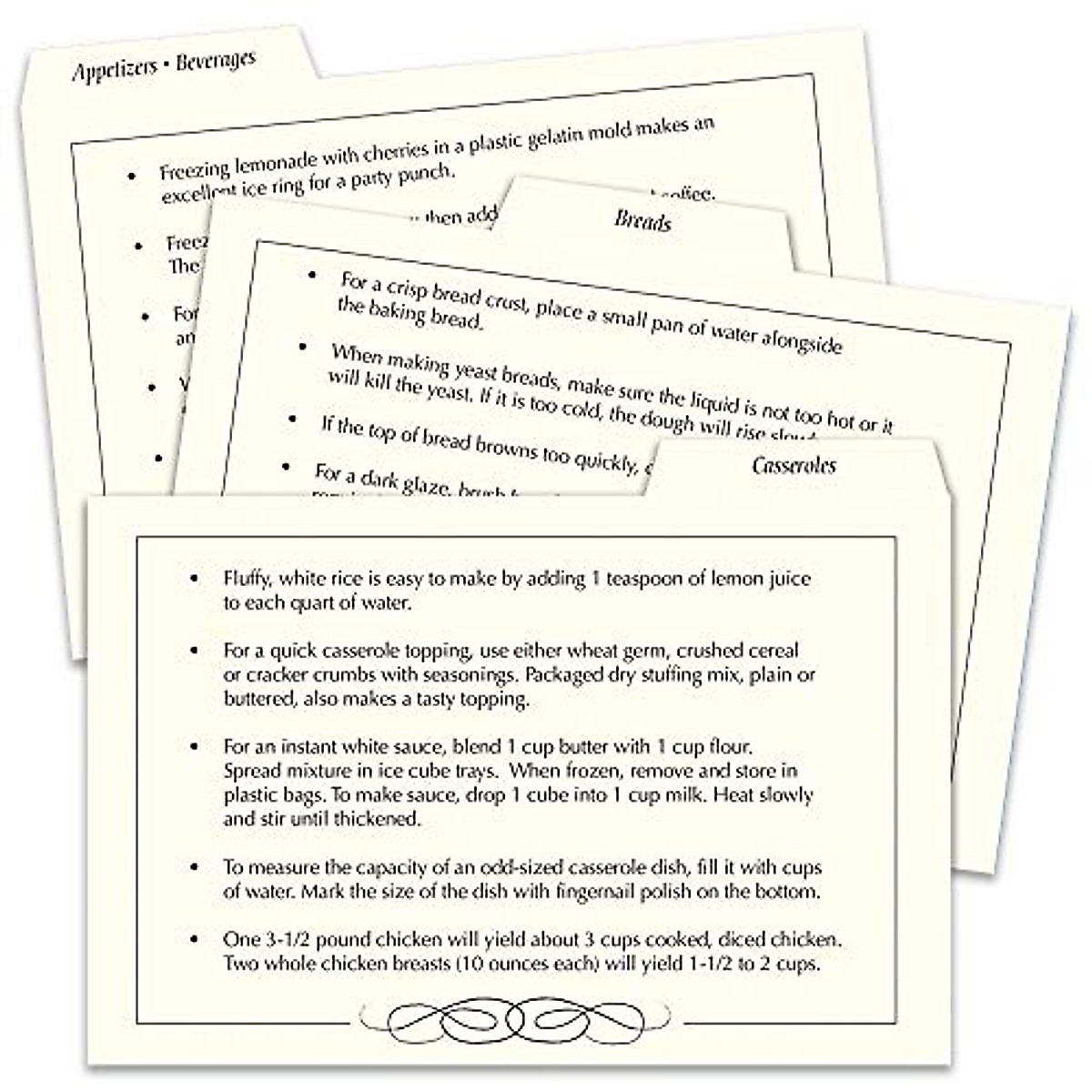 Lang Spring Meadow Card Recipe Box, Small, MULTI