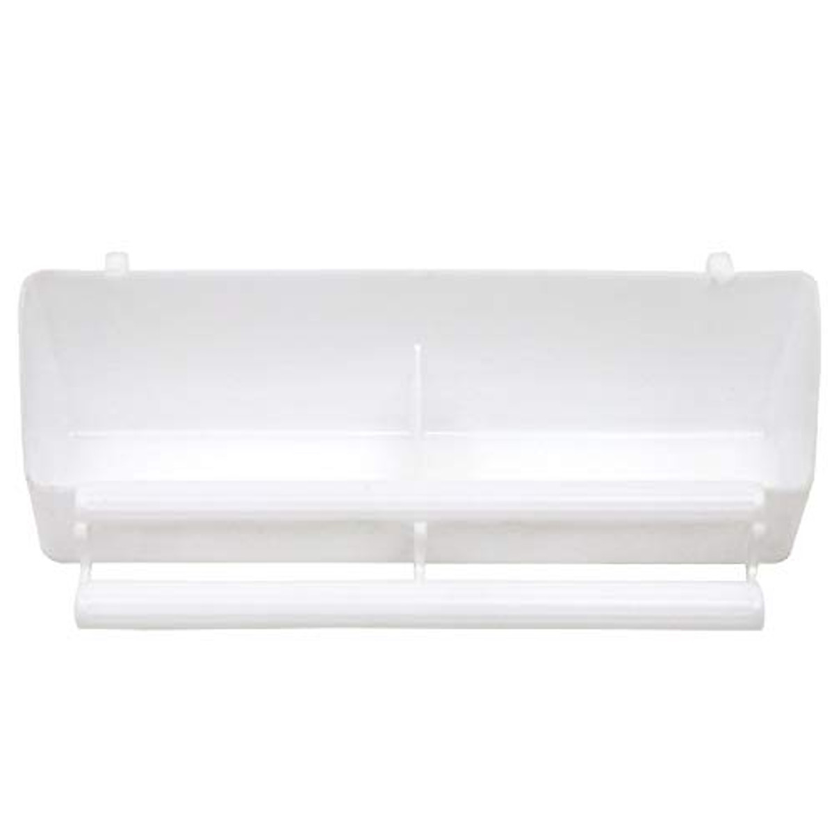 Pet Water Feeder Cup, 2 Pieces Bird Food Bowl Cups White Bird Water Dispenser for Poultry Pigeon Quail Cage