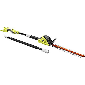RYOBI RY40603BTL 18 in. 40-Volt Lithium-Ion Cordless Pole Hedge Trimmer (Tool-Only)
