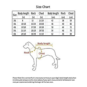 Milumia Pet Cute Cartoon Print Pajamas for Medium Large Dogs Shirts Pet Clothes Outfits Multicolor 3X-Large Plus