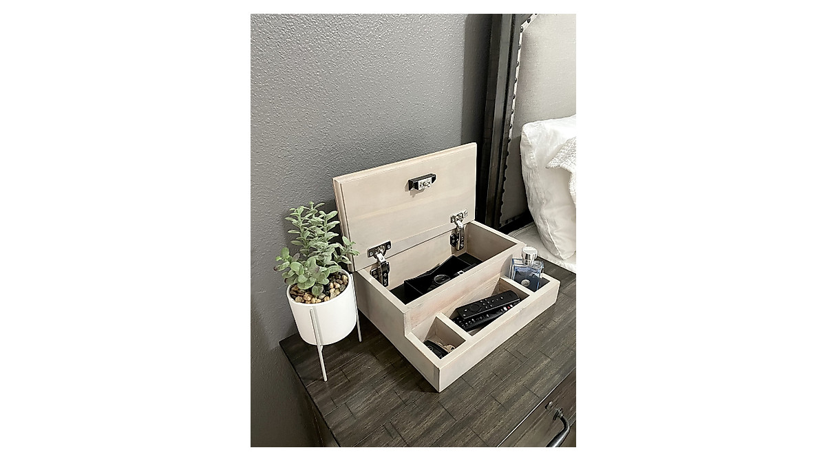 Concealed Catch-All: RFID Valet Tray Organizer