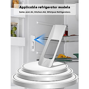 heartybay Water Dispenser Lever for Refrigerator Interior, [One-handed Portable Operation] Premium Replacement Handed Water Dispensing Lever for Whirlpool and Other Models (Clip-On Style)