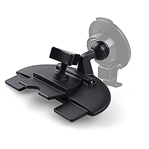APPS2Car GPS Mount, CD Slot GPS Mount GPS Holder Base Compatible with Garmin Nuvi Serie 3.5-7 inches Sat Nav CD Player Mount