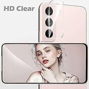 imluckies Camera Lens Protector for Samsung Galaxy S22 & S22 Plus [4 pack], Scratch-resistant Tempered Glass Back Camera Lens Cover, Ultra-thin, Easy Installation Lens Protector, Clear