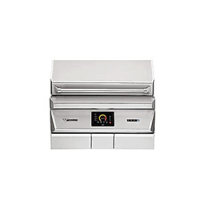 Windproof Covers 36 inch Heavy Duty Premium Vinyl Grill Cover to fit Twin Eagles Pellet Smoker Built-in Grill