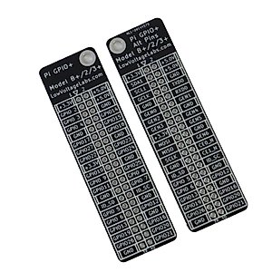 GPIO Reference Board for The Raspberry Pi Model A+, B+, Zero, 2, 3, 3B+, 4 (2 Pack)