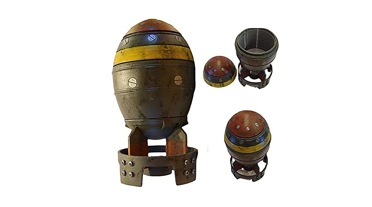 Mini Nuke Bomb Storage Box - Unique Desktop Decor & Gift