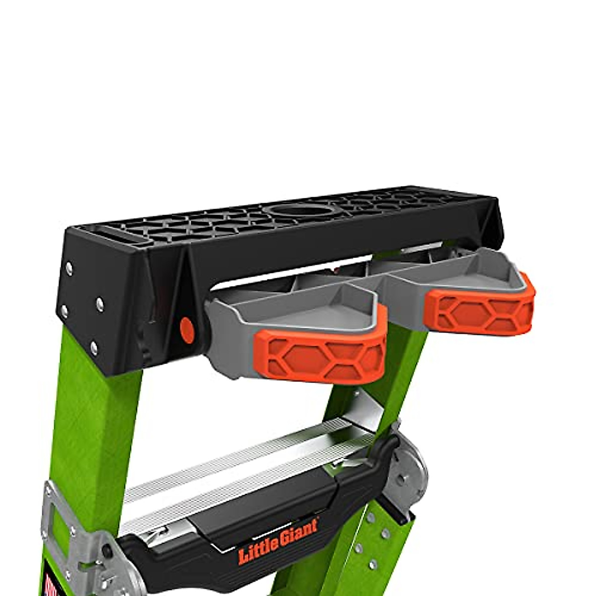 Little Giant Ladder Systems 13908-071 King Kombo 3-in-1 Ladder, 8 Ft, Green