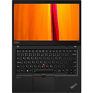 Lenovo Thinkpad T490 14" Full HD FHD (1920x1080) IPS Anti-Glare Business Laptop (Intel Quad-Core i7-8565U, 16GB DDR4 RAM, 512GB PCIe SSD) Backlit, Type-C, Thunderbolt 3, Fingerprint, Windows 10 Pro 64