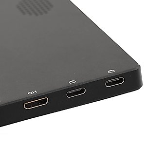 GOWENIC Portable Monitor, 17.3 Inch 1080P FHD USB C Laptop Monitor Computer Display with Protective Case Built in Speaker, for Mobile Phone Computer
