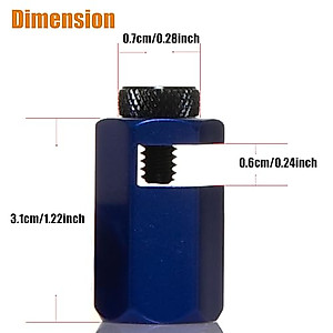 Aongch Tall Stair Gauges for Framing Square, Carabiner Stair guages Knobs Tool for Carpentry Squares Stair and Rafter Gauge Clamps
