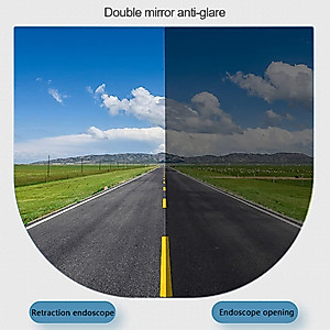 3/4 Lightweight Open Face Scooter Helmet, Jet Style Motorcycle Helmet for Adults Men Women DOT Approved Double Lens Motorbike Half Helmet for Street Electric Moped Scooter ATV-B-58-62CM