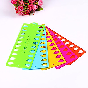 Artibetter 5pcs Embroidery Floss Organizer Plastic Cross Needlework Thread Holder Sewing Thread Organizer Embroidery Thread Bobbins Needlework Project Card