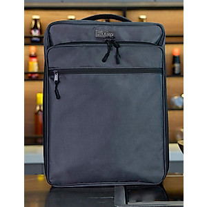 Jillmo Bartender Bag, 16inch Bar Bag for Bartender Kit (Bag ONLY)