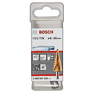 Bosch 2608587430 Hss-Tin Step Drill Bit 13 Parts 6-3mm