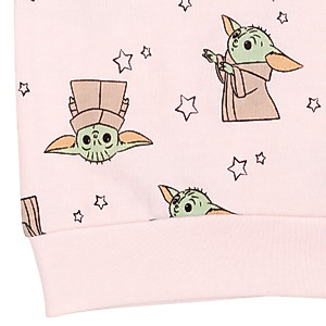 STAR WARS The Child Big Girls Sweatshirt Pink 10-12