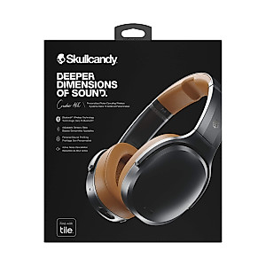Skullcandy Crusher ANC Personalized Noise Canceling Wireless Headphone - Black/Tan