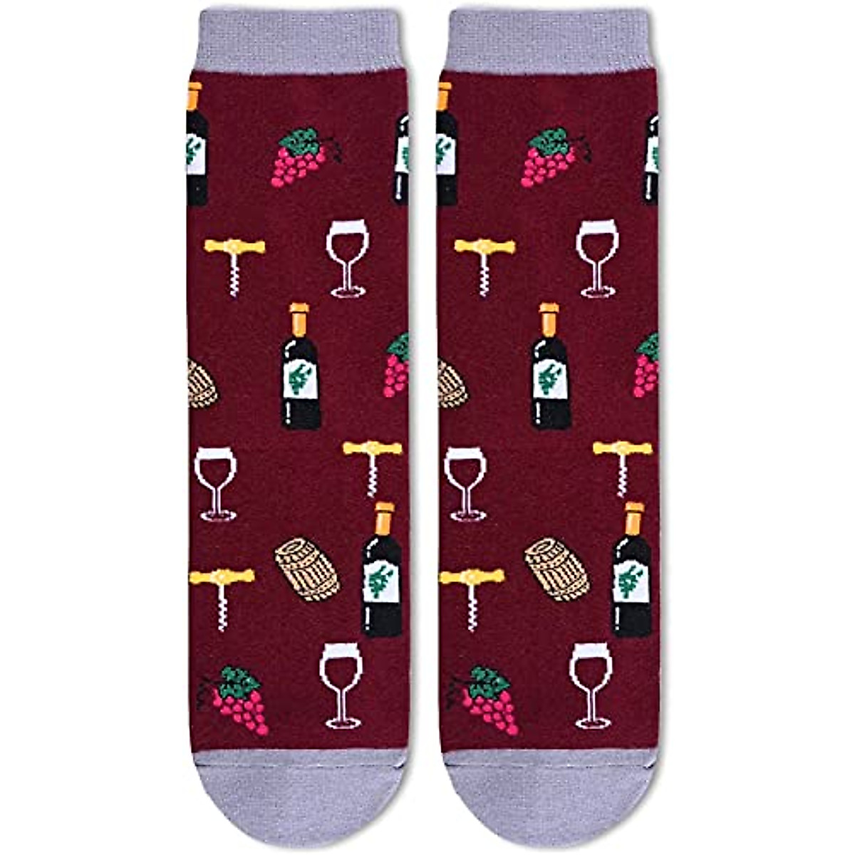 sockfun Wine Socks If You Can Read This Socks Bring Me Wine Socks Wine Gifts for Women, Funny Secret Santa Gifts Womens Novelty Socks Wine Stocking Stuffers