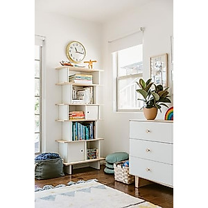 Oeuf Vertical Mini Library - Birch, White