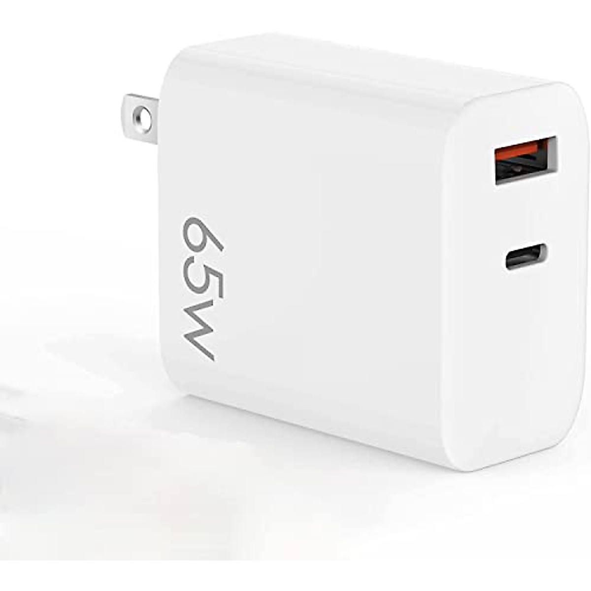 USB C Fast Charger, 65W 2 Port GaN PD&QC USB-C Power Adapter, USB C Wall Charger for MacBook Pro, Air, iPad Pro, Air, Mini, iPhone 14 Pro Max, 13, 12 Galaxy S22 S21 Ultra, Note 10 Plus, Pixel 6, 6 Pro