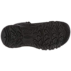 KEEN mens Targhee Exp Mid Wp Hiking Boot, Black, 8.5 US