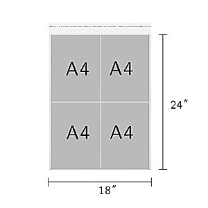 Clear Poly Bags 18x24 100ct Self Seal Cello Bags Self-Adhesive 1mil for Apparel Clothing Gifts 11 Sizes to Choose from