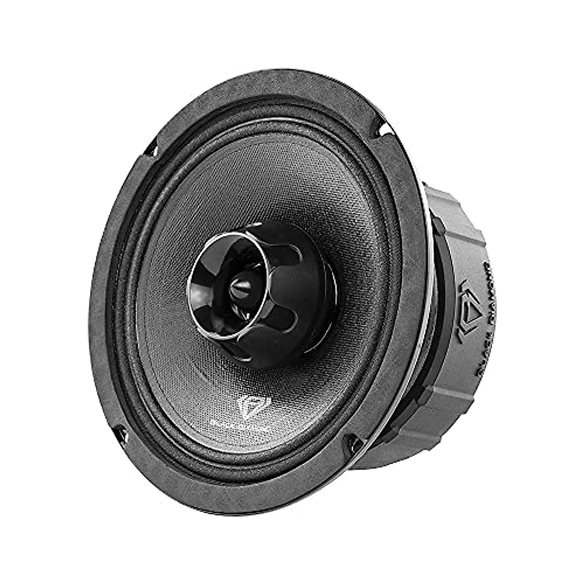 BLACK DIAMOND Dia-XT6 6.5" 2-Ways MidRange Loudspeaker with Built-in Bullet Tweeter 4-Ohm 450 Watts (1 Speaker)