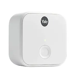 Yale 05/401G00/WH - Connect Wi-Fi Bridge - Remote Access, Voice Assistant Integration for Your Linus Yale Smart Lock.