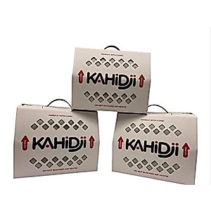 Live Bird Shipping Box Less Expensive size 12" x 12" x 10" tall - for Poultry, Pigeons, & Canaries -3 Boxes by KAHIDJI